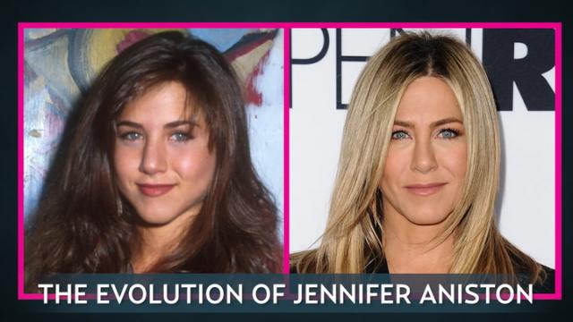 Jennifer Aniston Then And Now